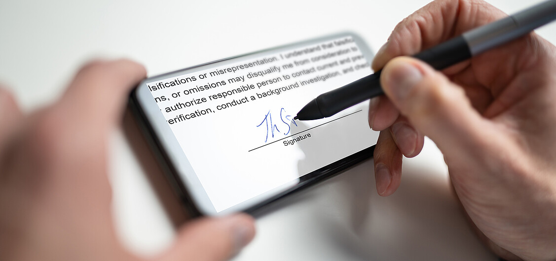 Digitale Signatur: Sind digital signierte Verträge rechtsgültig?